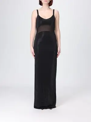 TWENTY FOURHAITCH Rhinestone Embellished Sheath Gown