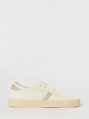 D.a.t.e. Leather Tender Bow Sneakers - Beige