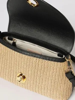COCCINELLE Nikla Raffia And Crossbody Bag