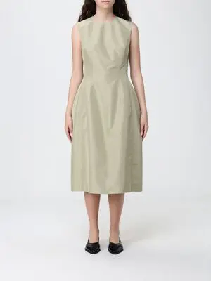 JIL SANDER Sleeveless A-line Midi Dress