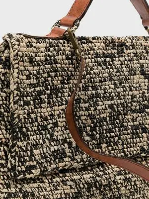 IBELIV Lahady Raffia Handbag - Green