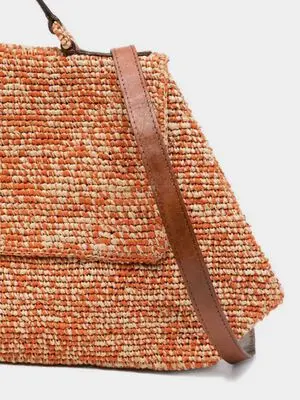 IBELIV Lahady Raffia Handbag