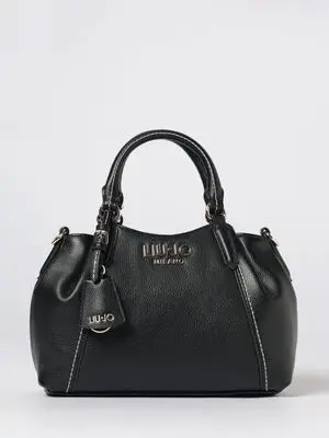 Liu Jo Grained Faux Leather Bag - Black