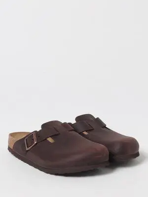 BIRKENSTOCK Buckled Clogs - Brown