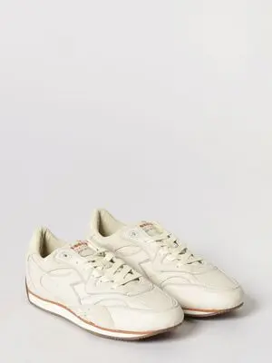 DIADORA Equipe Sneakers In Leather - Ivory