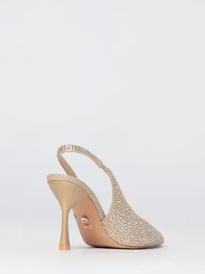 TWENTY FOURHAITCH Phuket Rhinestone Fabric Slingback
