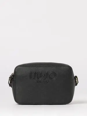 Liu Jo Saffiano Faux Leather Bag - Black