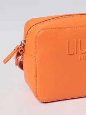 Liu Jo Saffiano Faux Leather Bag - Orange