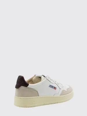 AUTRY Medalist Low Top Sneakers In Leather, Suede, And Nylon - White