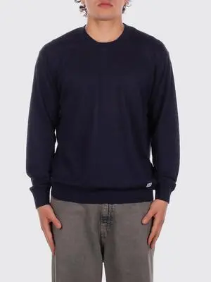 C.P. COMPANY Cotton Crew Neck Sweater - Blue