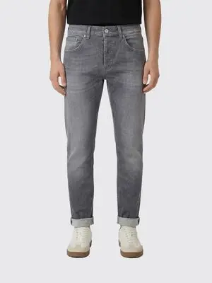 DONDUP Slim Fit Cotton Denim Jeans - Grey