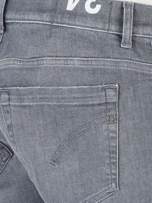 DONDUP Slim Fit Cotton Denim Jeans - Grey