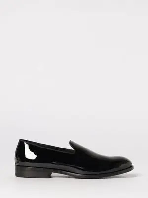 DOUCAL'S Patent Leather Loafers - Black