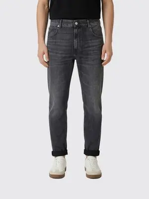 DONDUP Slim Fit Cotton Denim Jeans - Black