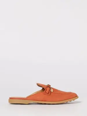 TOD'S Suede Slippers - Brown