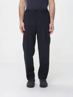 BRIGLIA 1949 Tailored Stretch Cotton Trousers - Blue