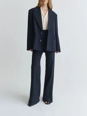 Séfr Pinstriped Oversized Blazer