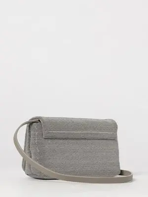 Brunello Cucinelli Leather Pouch With All Over Monile