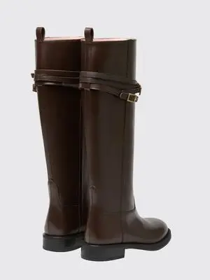 Fabiana Filippi Smooth Leather Knee-high Boots - Ebony