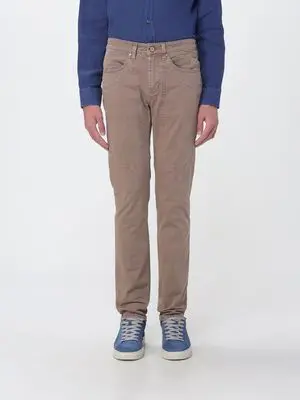 JECKERSON John Slim Fit Trousers In Stretch Cotton - Brown