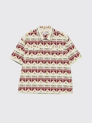CARNE BOLLENTE Printed Stretch Cotton Casual Shirt - Multicolor