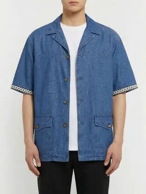 Valentino Garavani Cotton Casual Shirt - Blue