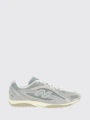 NEW BALANCE 204l Suede And Mesh Sneakers - Grey