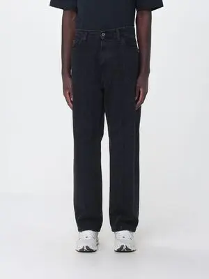 Carhartt Work In Progress Snake Landon Cotton Denim Jeans - Black