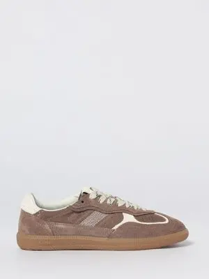 ALOHAS Tb.490 -block Leather And Suede Sneakers - Brown
