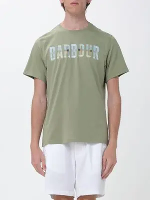 Barbour Cotton T-shirt With Logo