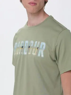 Barbour Cotton T-shirt With Logo