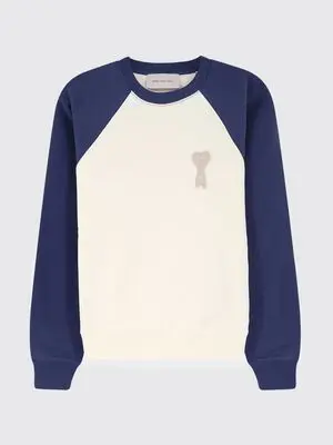 AMI Paris Cotton Crewneck Sweatshirt