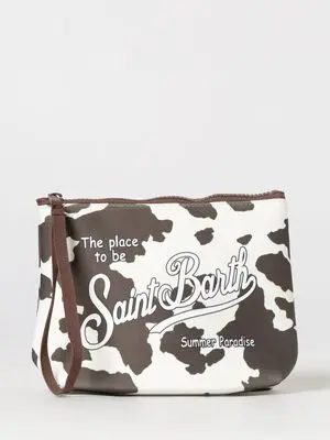 MC2 SAINT BARTH Neoprene Aline Mc2 Pouch With Logo - Multicolor