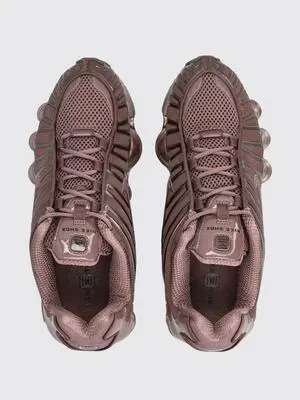 Nike Shox Tl Mesh And Rubber Sneakers - Plum