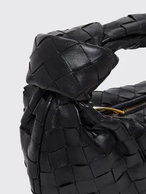 Bottega Veneta Jodie Mini Handbag In Intrecciato Leather - Black