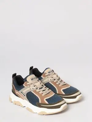 Just Cavalli Suede And Mesh Sneakers