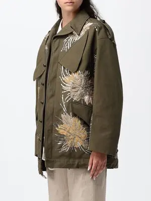 Antonio Marras Embellished Cotton Parka