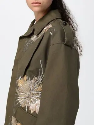 Antonio Marras Embellished Cotton Parka