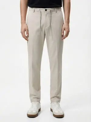 Eleventy Trousers Colour - Sand