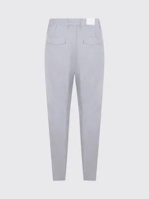 Eleventy Tailored Drawstring Trousers - White 1