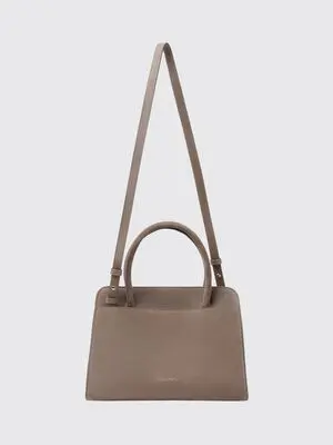 Fabiana Filippi Leather Crossbody Bag - Coffee
