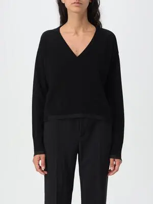 Pinko V-neck Jumper - Black