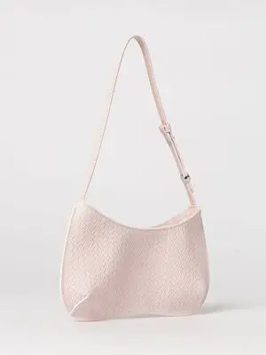 Jacquemus Bisou Bag In Suede With Woven Embossing