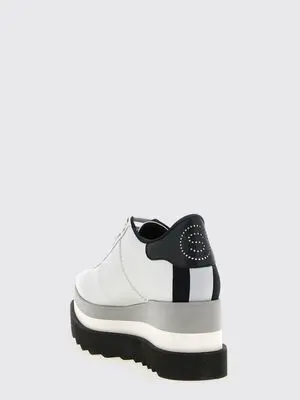 Stella McCartney Elyse Wedge Sneakers In Polyurethane