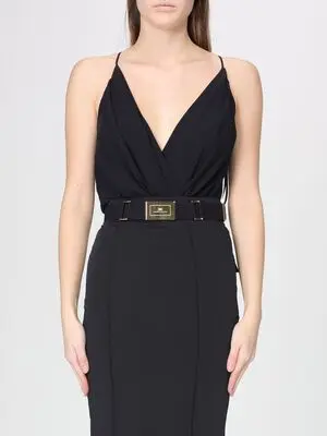 Elisabetta Franchi Top Colour - Black