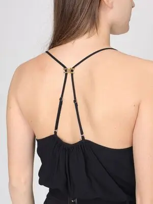 Elisabetta Franchi Top Colour - Black