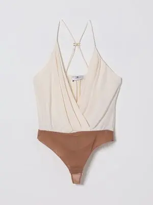 Elisabetta Franchi Draped Bodysuit