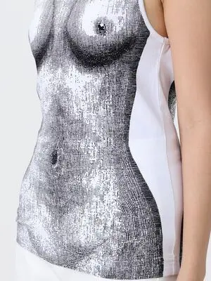 Moschino Printed Cotton Top