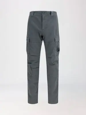 C.P. COMPANY Stretch Cotton Cargo Trousers - Grey