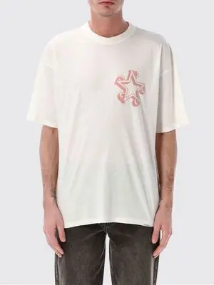 REPRESENT Cotton Crew-neck T-shirt With Logo - White